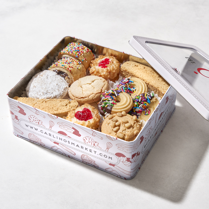 Carlino's Signature Italian Cookie Tin