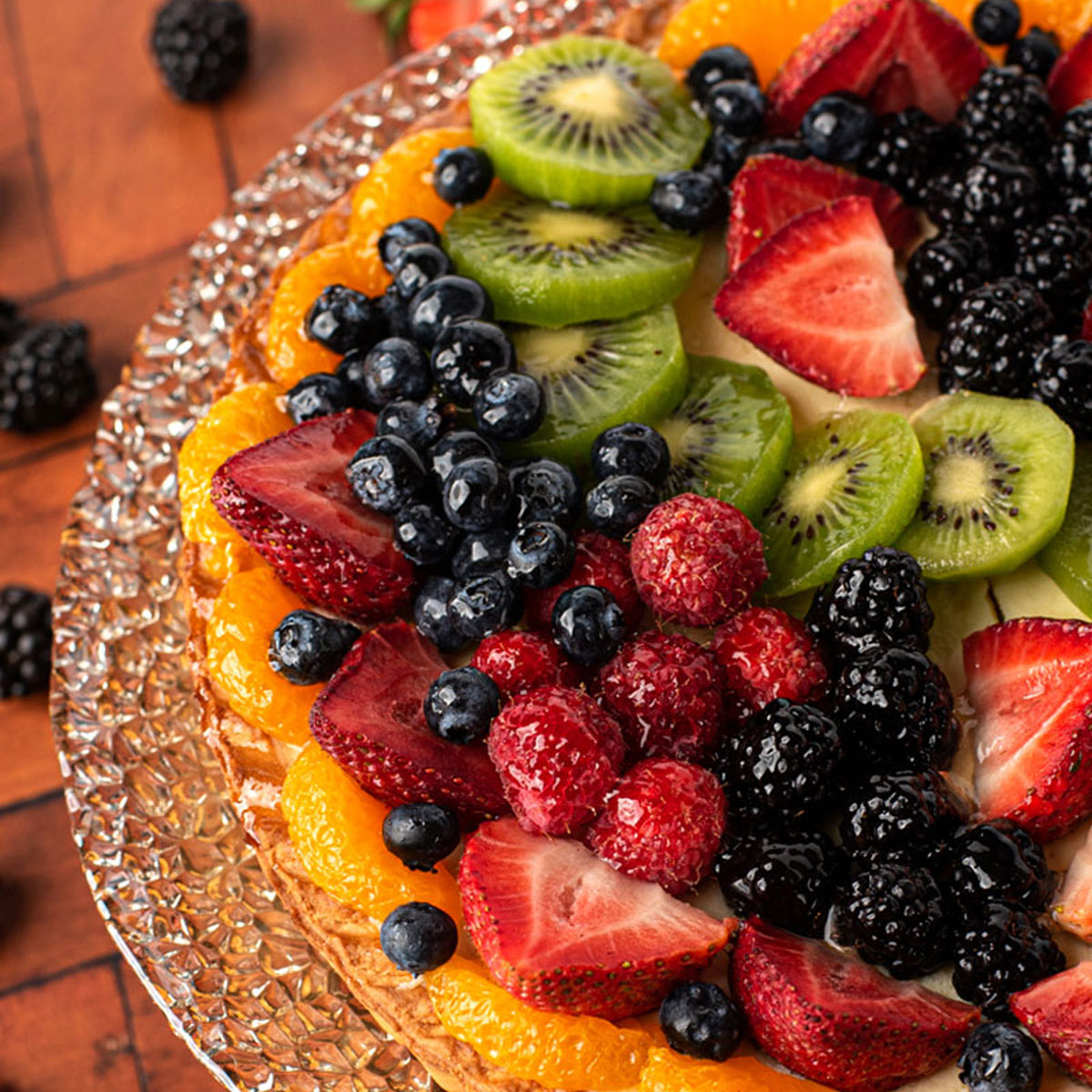 Fresh Fruit Cake Recipe Fresh Fruit Filling